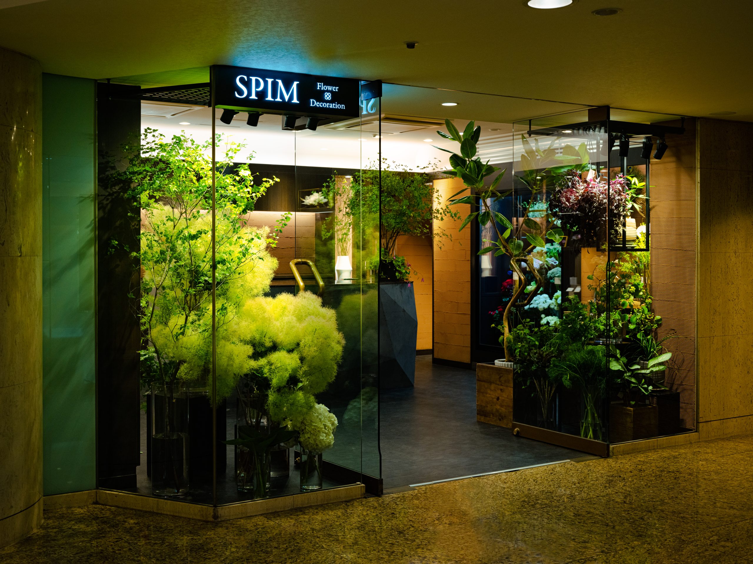 空間装飾 装花 新ブランド【SPIM Flower&Decoration】ANA インターコンチネンタルホテル東京内に新設 - ベスト-アニバーサリー
